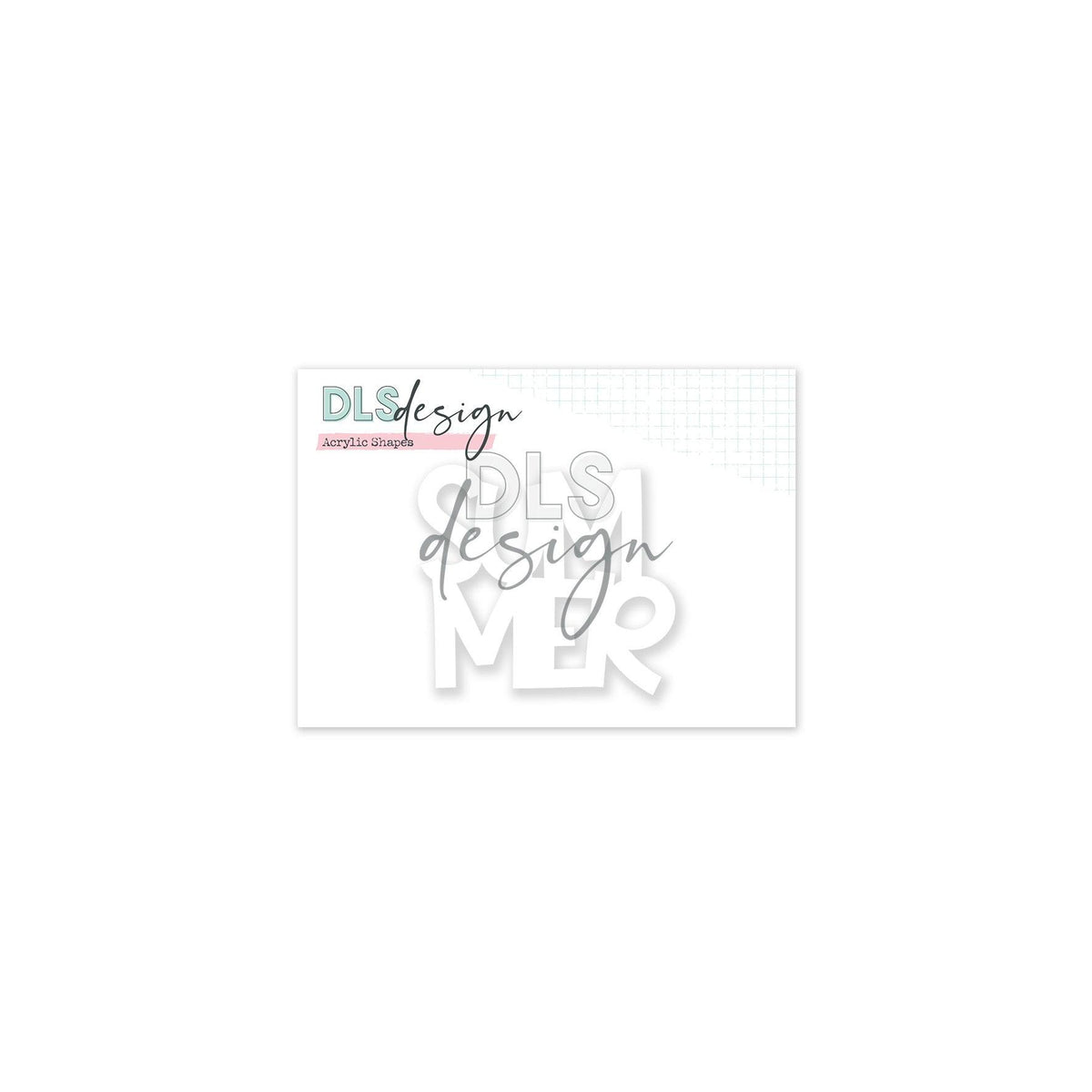 Acrylic Word Summer - Main Kit – DLS Design