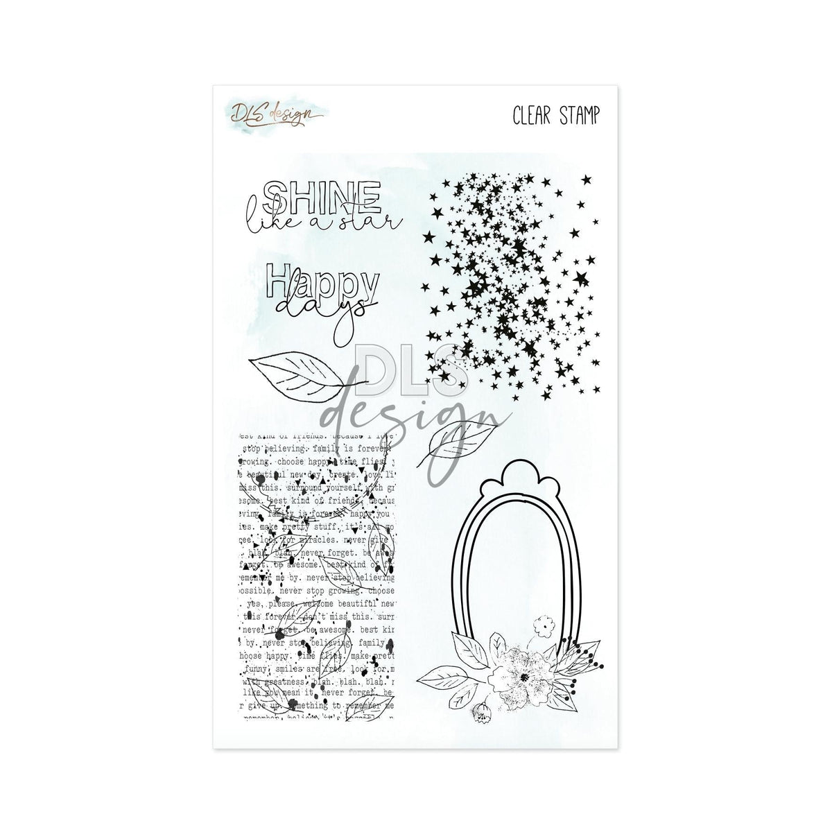 Clear Stamp Lovely – DLS Design
