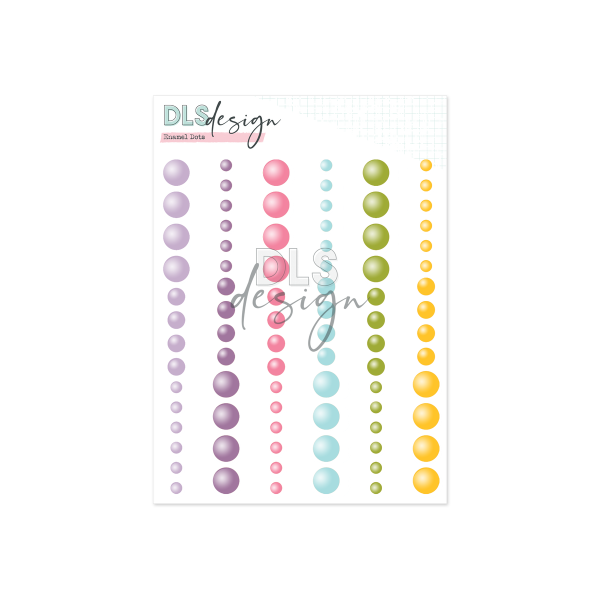 Enamel Dots Bloom – DLS Design