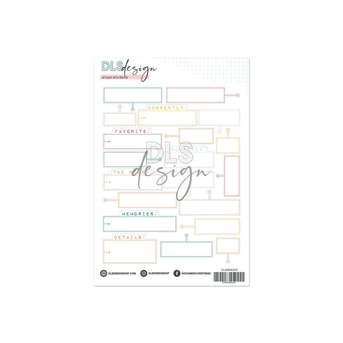 Journaling Stickers Thirteen Tales Of Summer – DLS Design