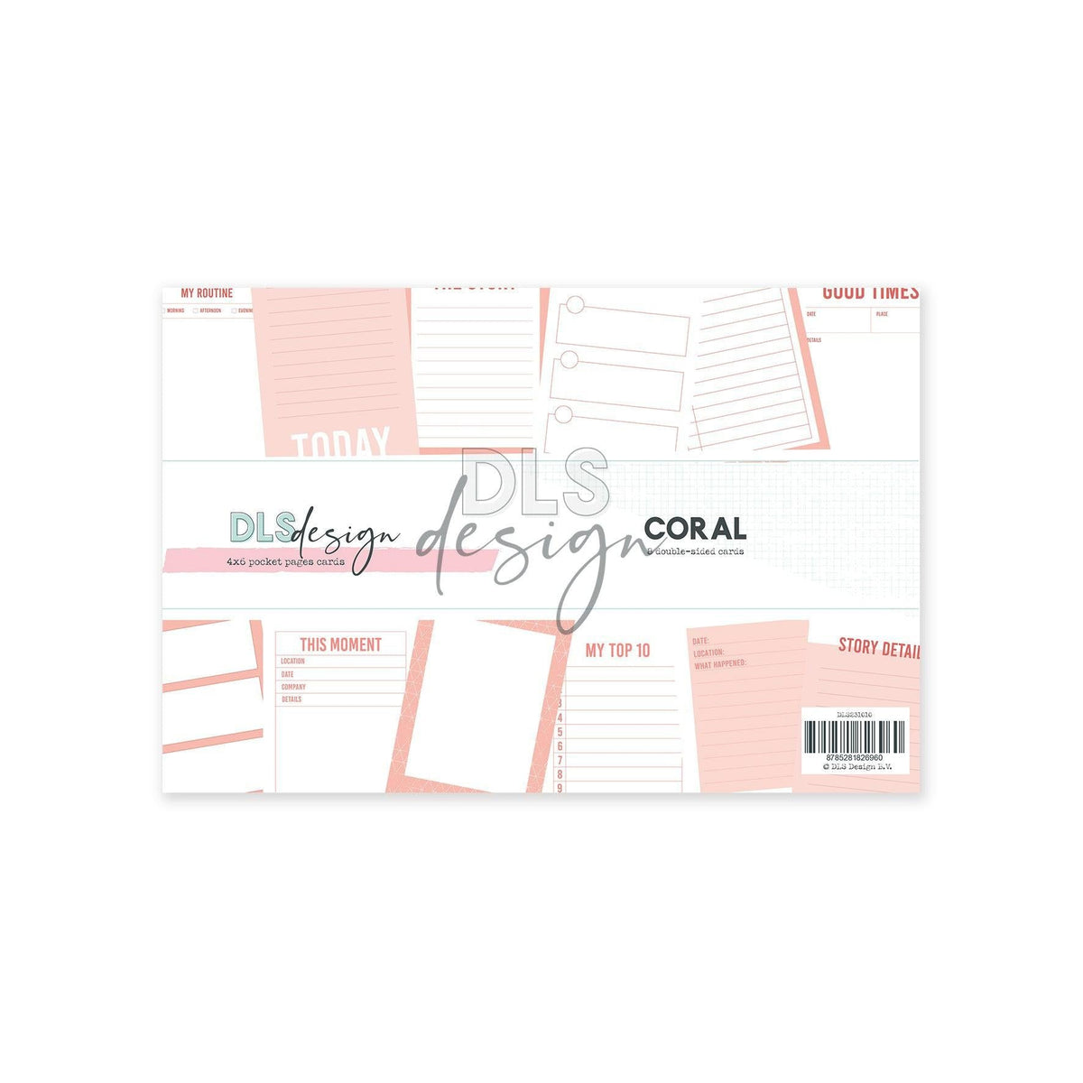Pocket Pages set 4x6 Essentials - Coral – DLS Design