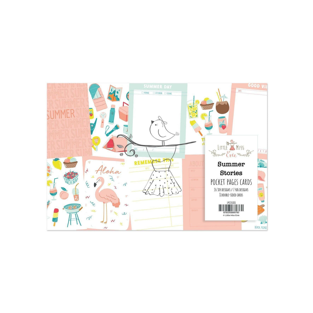 Pocket Pages set 4x6 Summer Stories – DLS Design
