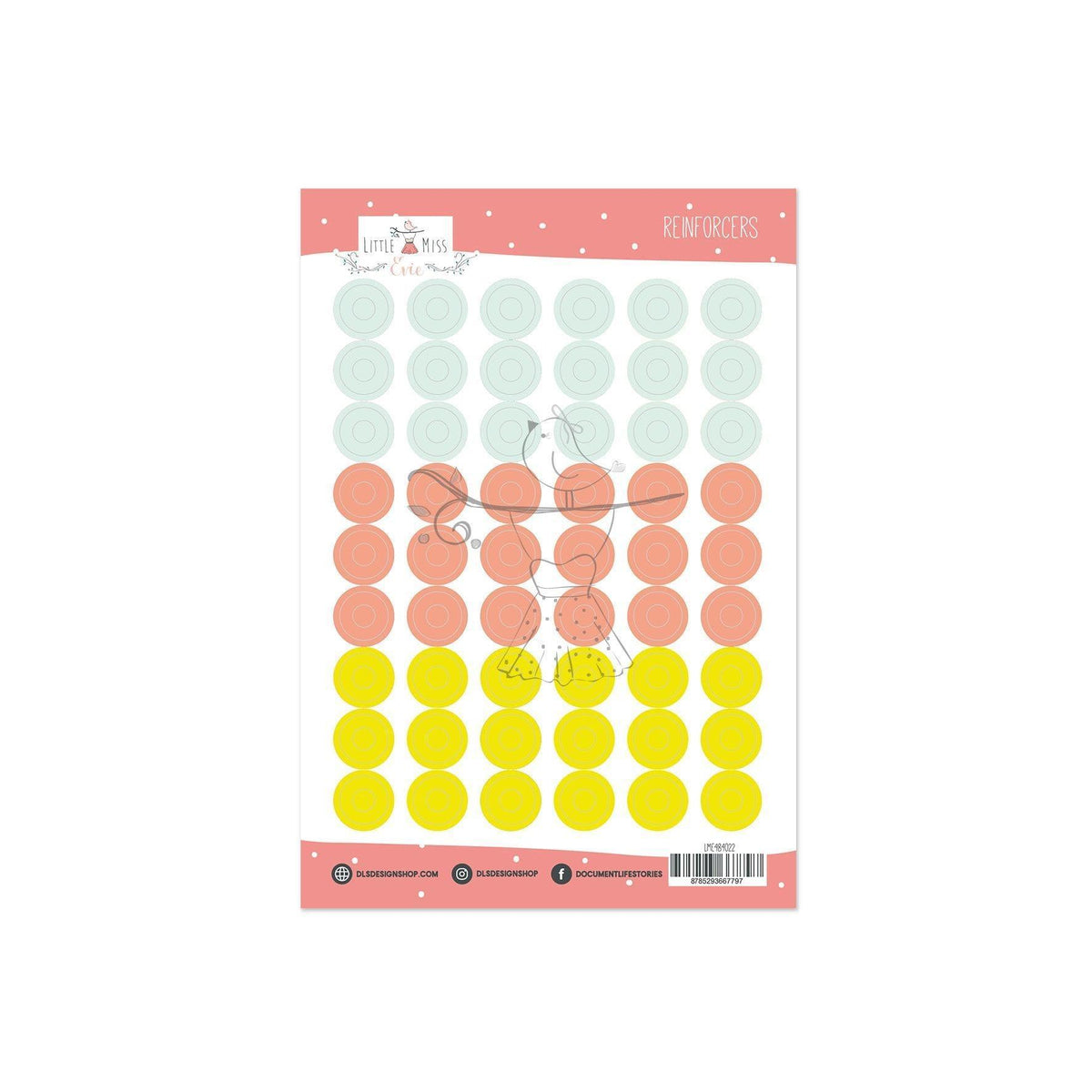 Vinyl Reinforcers Stickers Summer Stories Radiant – DLS Design