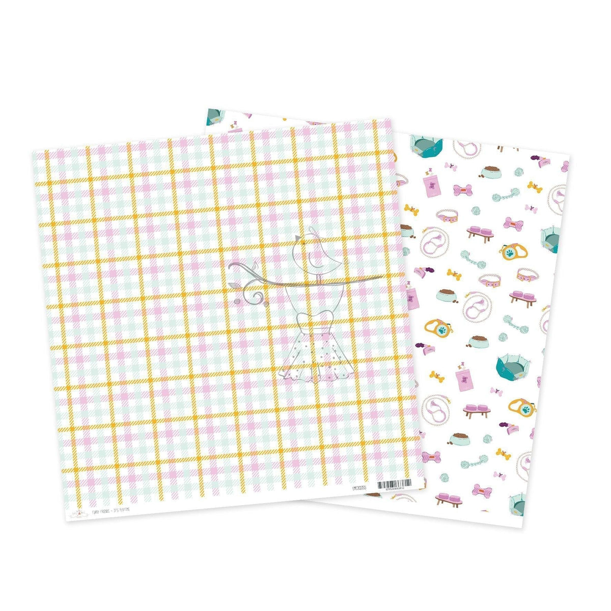 12" Paper Furry Friends - It's playtime – DLS Design