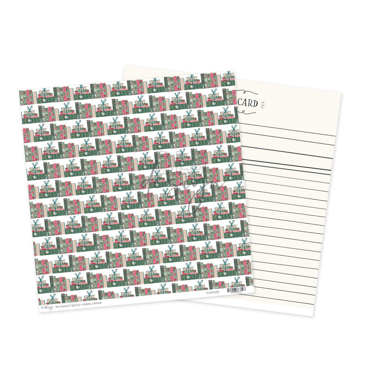 12" Paper Ten Sings Of Spring - Garden Library – DLS Design