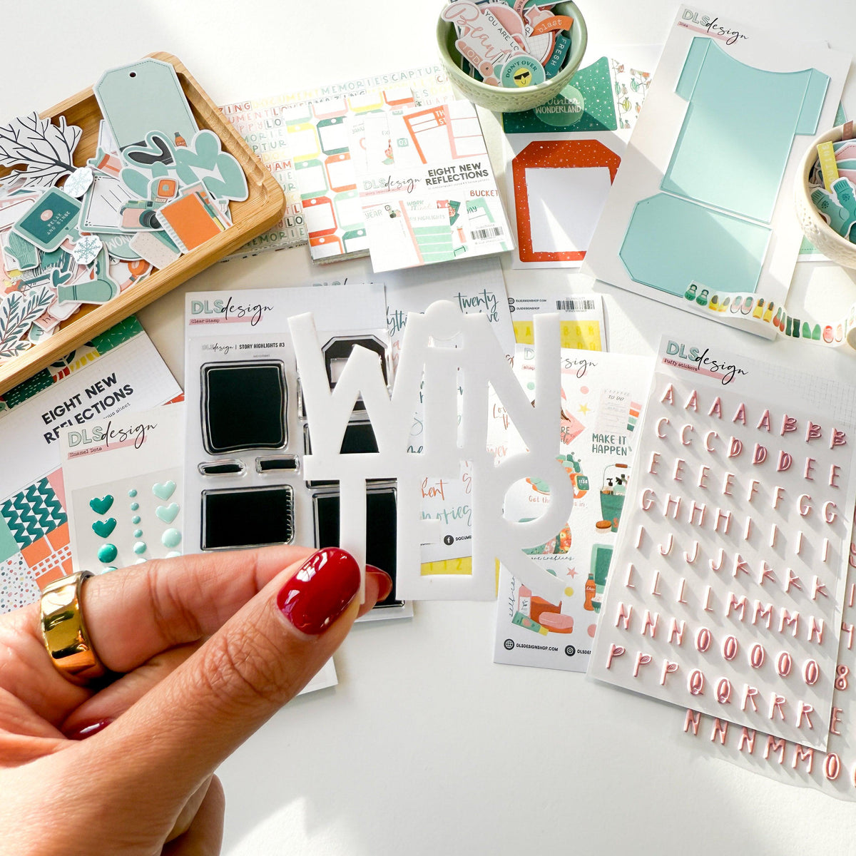 Acrylic Word Eight New Reflections – DLS Design