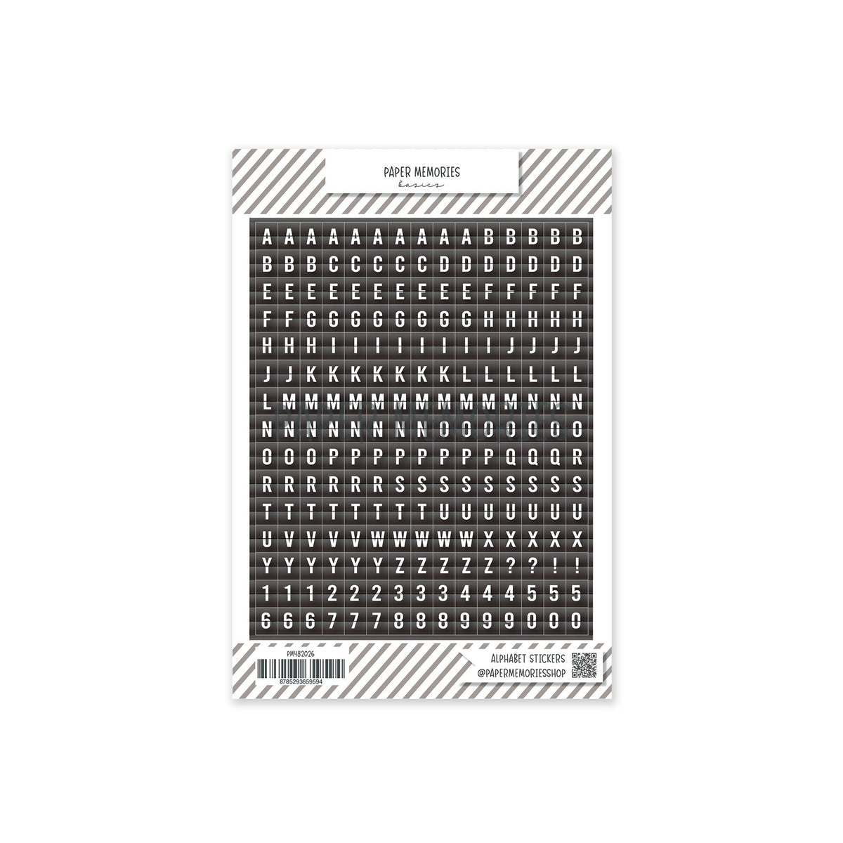 Alphabet Stickers Gilmo Jet-Setter – DLS Design