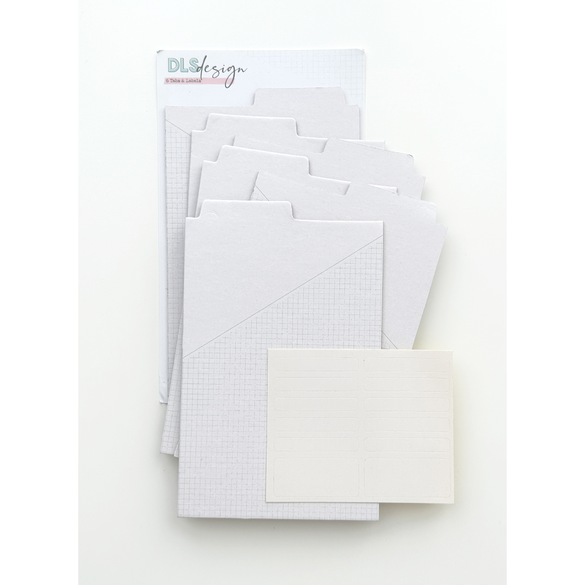 Chipboard dividers with tabs – DLS Design