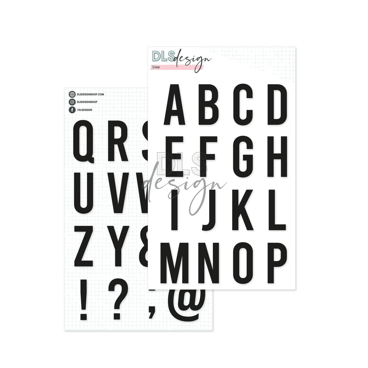 Die Set Alphabet Gilmo Big – DLS Design