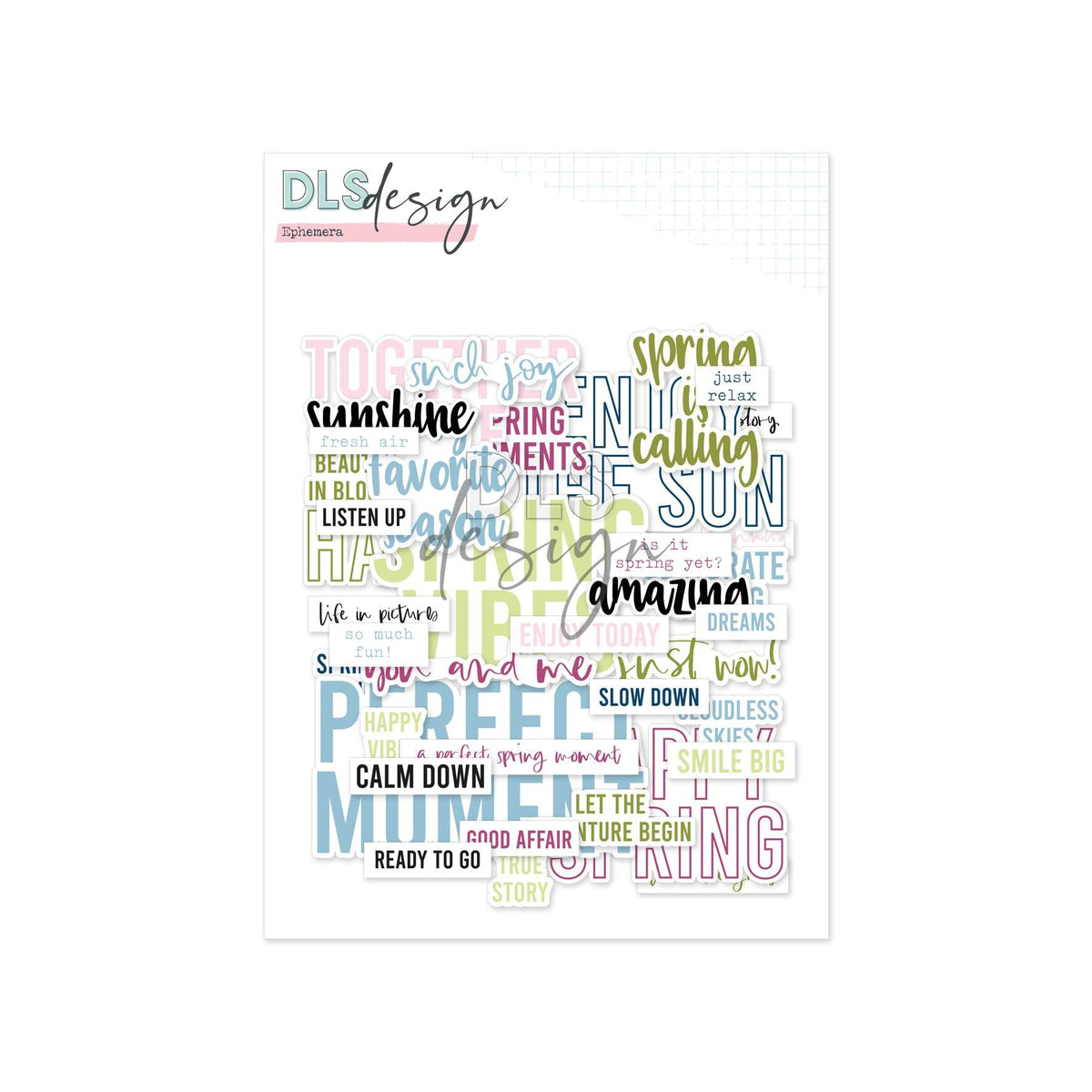 Ephemera Peaceful Words – DLS Design
