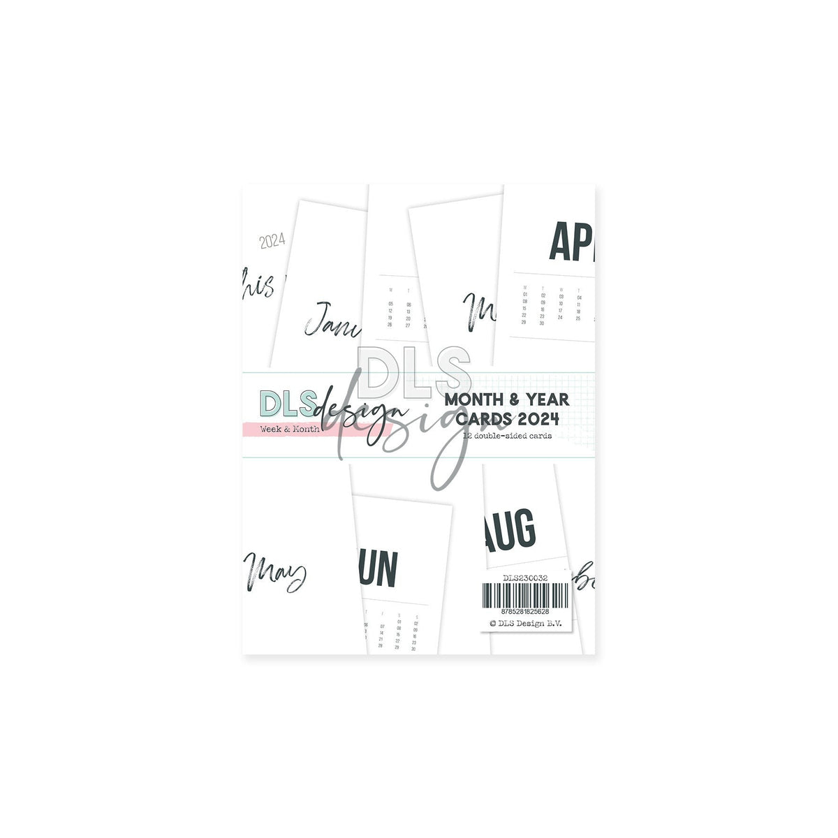 Month & Year 3x4" Cards 2024 – DLS Design
