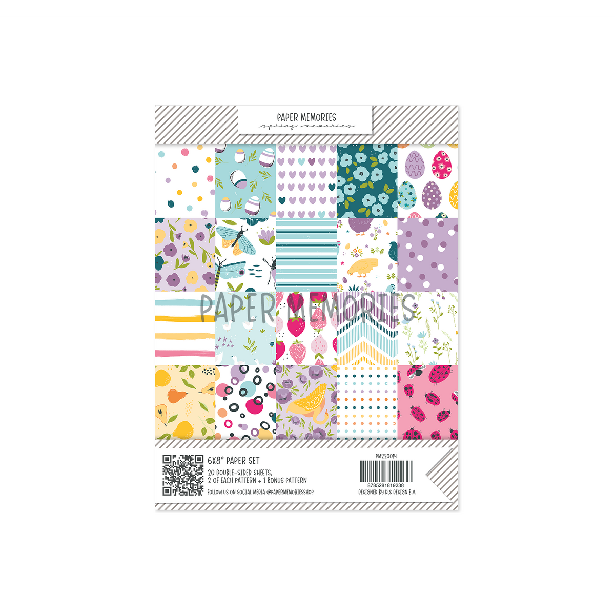 Paper Pad 6x8" Spring Memories – DLS Design