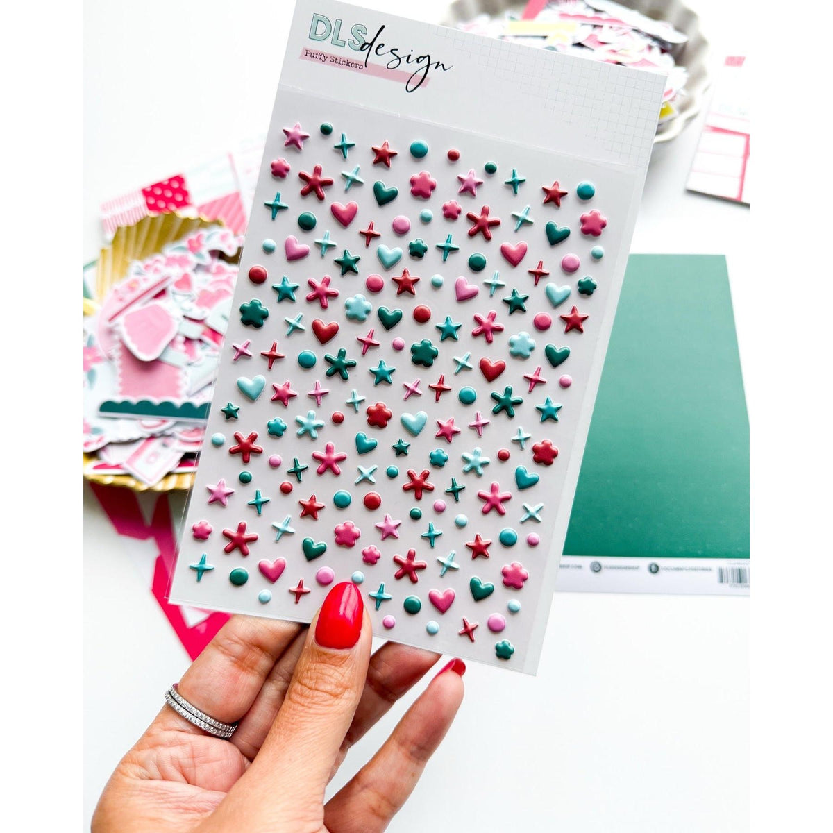 Puffy Stickers Shapes On Cloud Nine – DLS Design