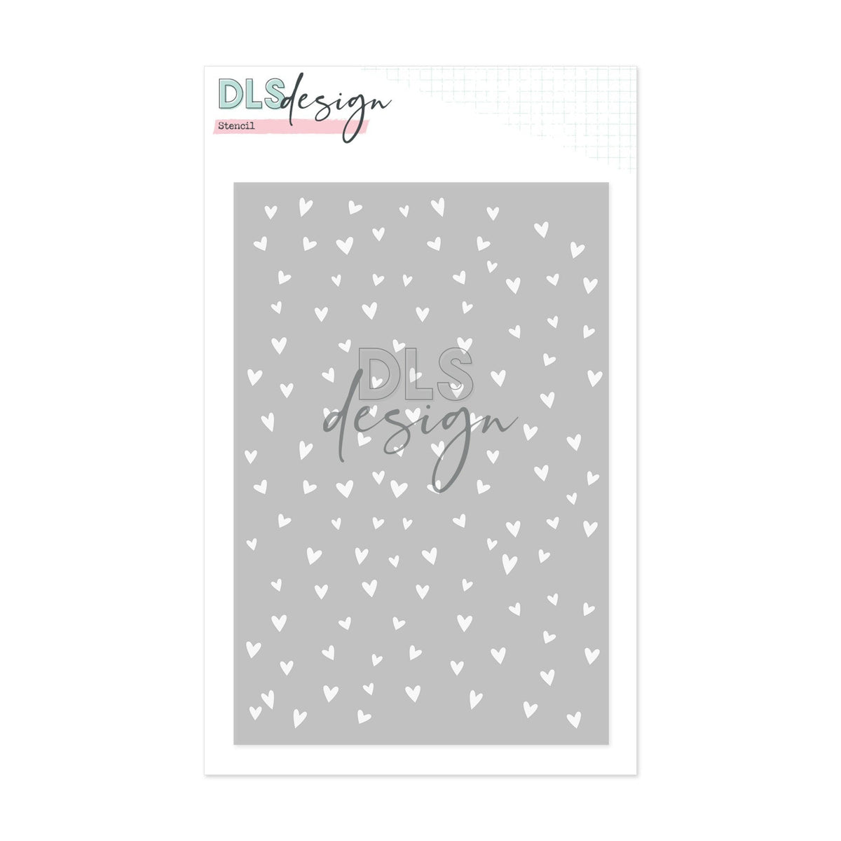 Stencil Hearts – DLS Design