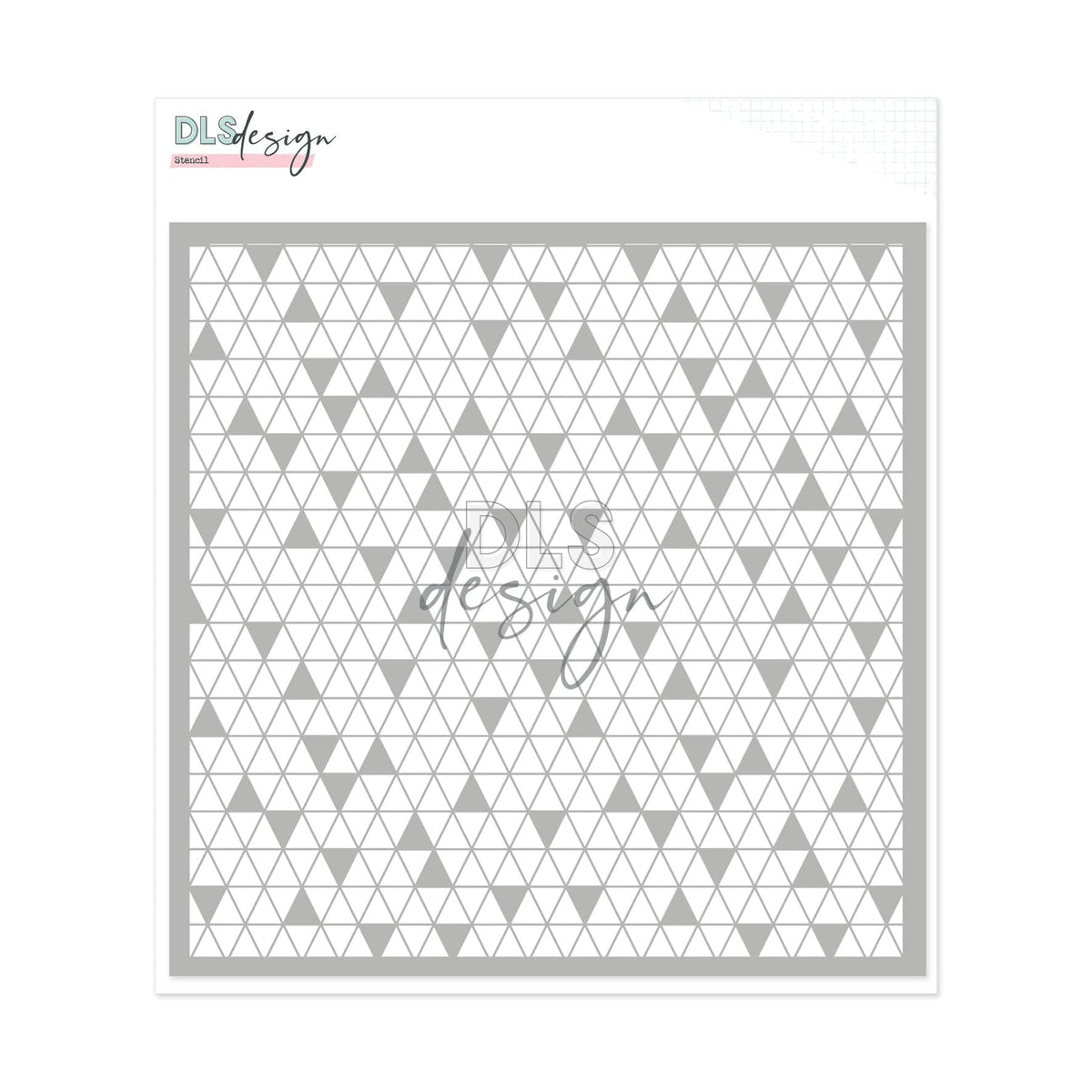 Stencil Triangle Pattern – DLS Design