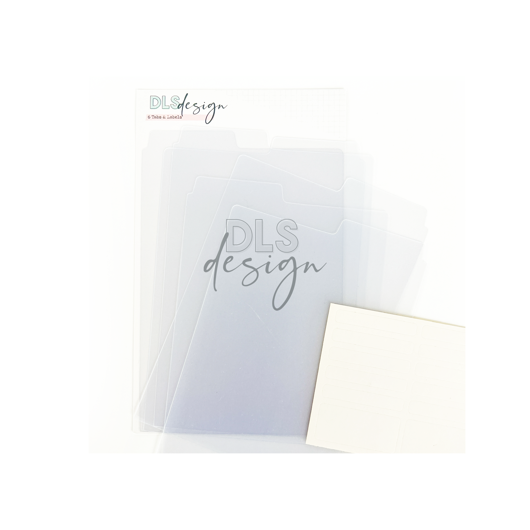 Transparent dividers with tabs – DLS Design