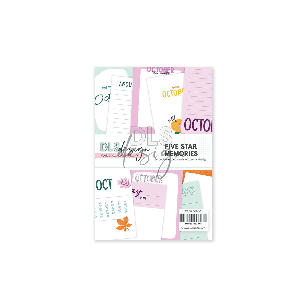 Week & Month 3x4" Cards Five Star Memories – DLS Design